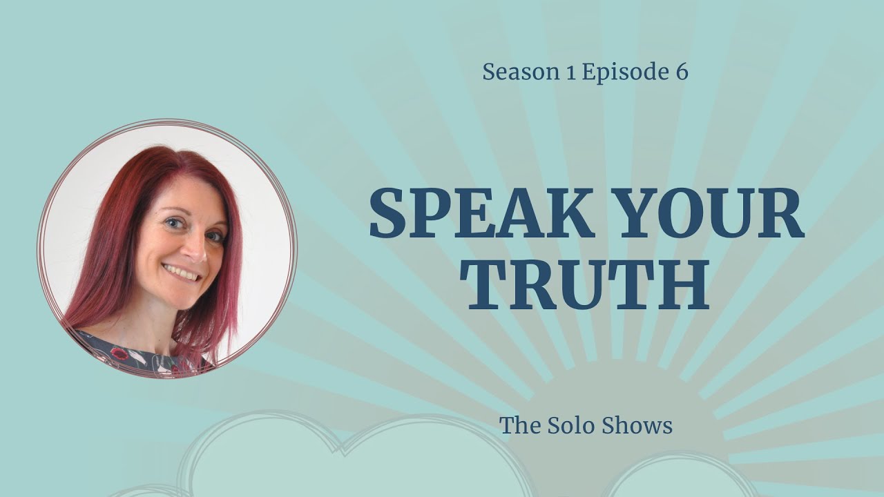Speak Your Truth * Be True To Yourself * Repressed Emotions * Positive ...