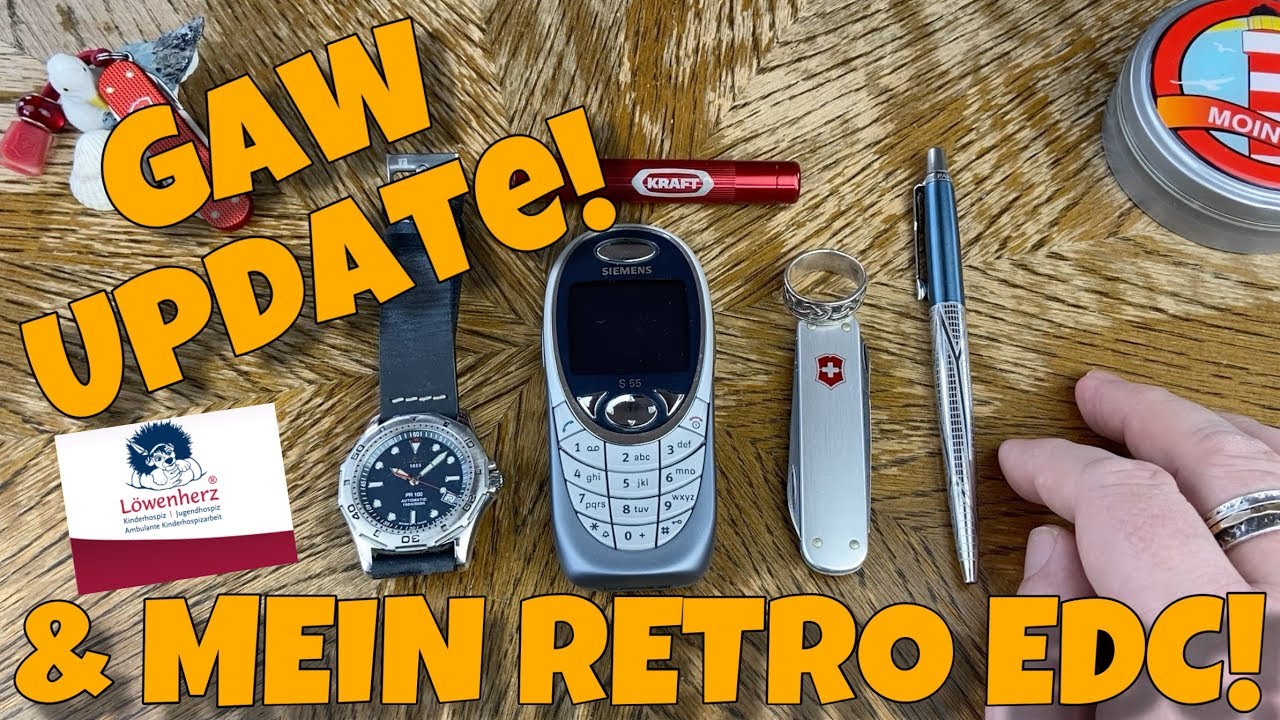 🚨 GAW-Update & Mein Retro EDC (EDC-Rotation Teil 3) ‼️ - YouTube