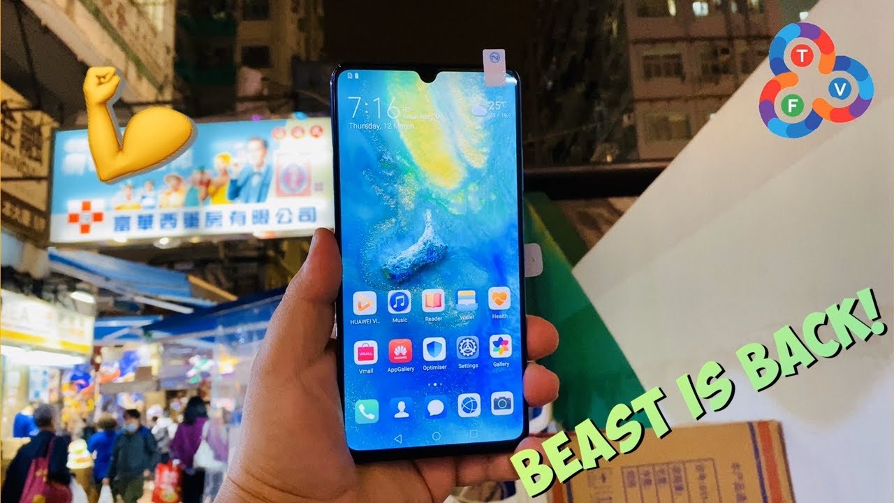 Mate 20 X 5G First Look - The BEAST is BACK! - YouTube