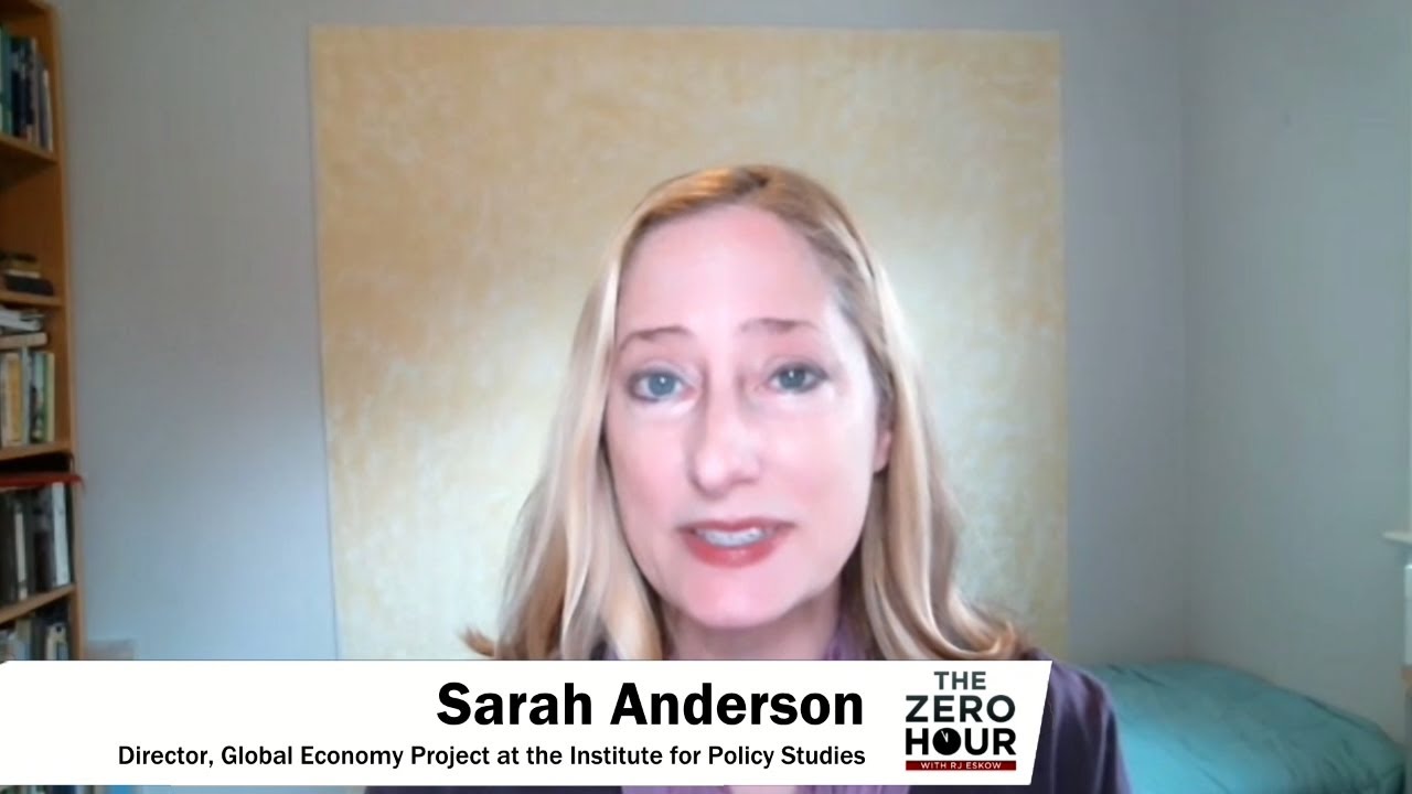 Sarah Anderson: Wall Street Bonuses Have Exploded - YouTube