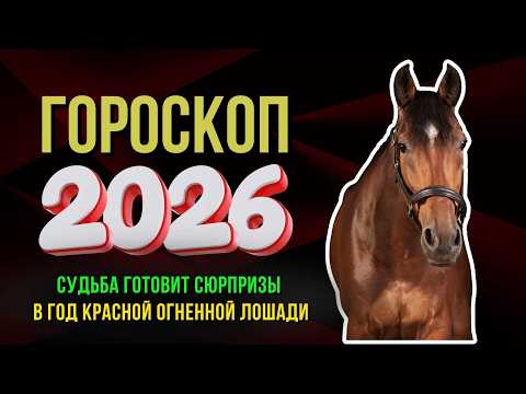 ГОРОСКОП НА 2026 ГОД ДЛЯ ВСЕХ ЗНАКОВ ЗОДИАКА