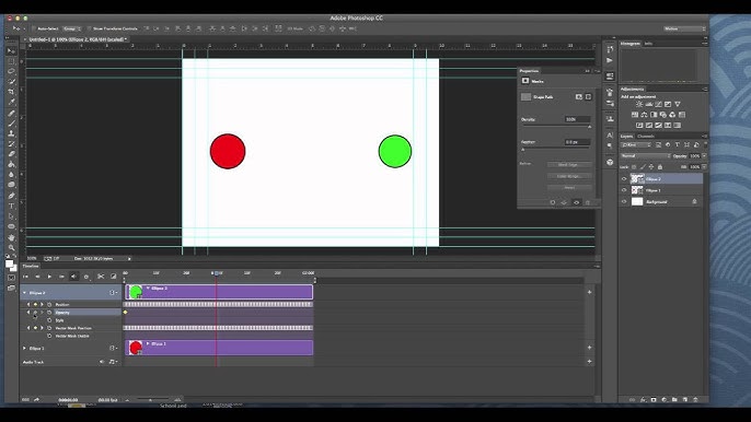Create 2d Timeline Animations In Photoshop Cc Youtube