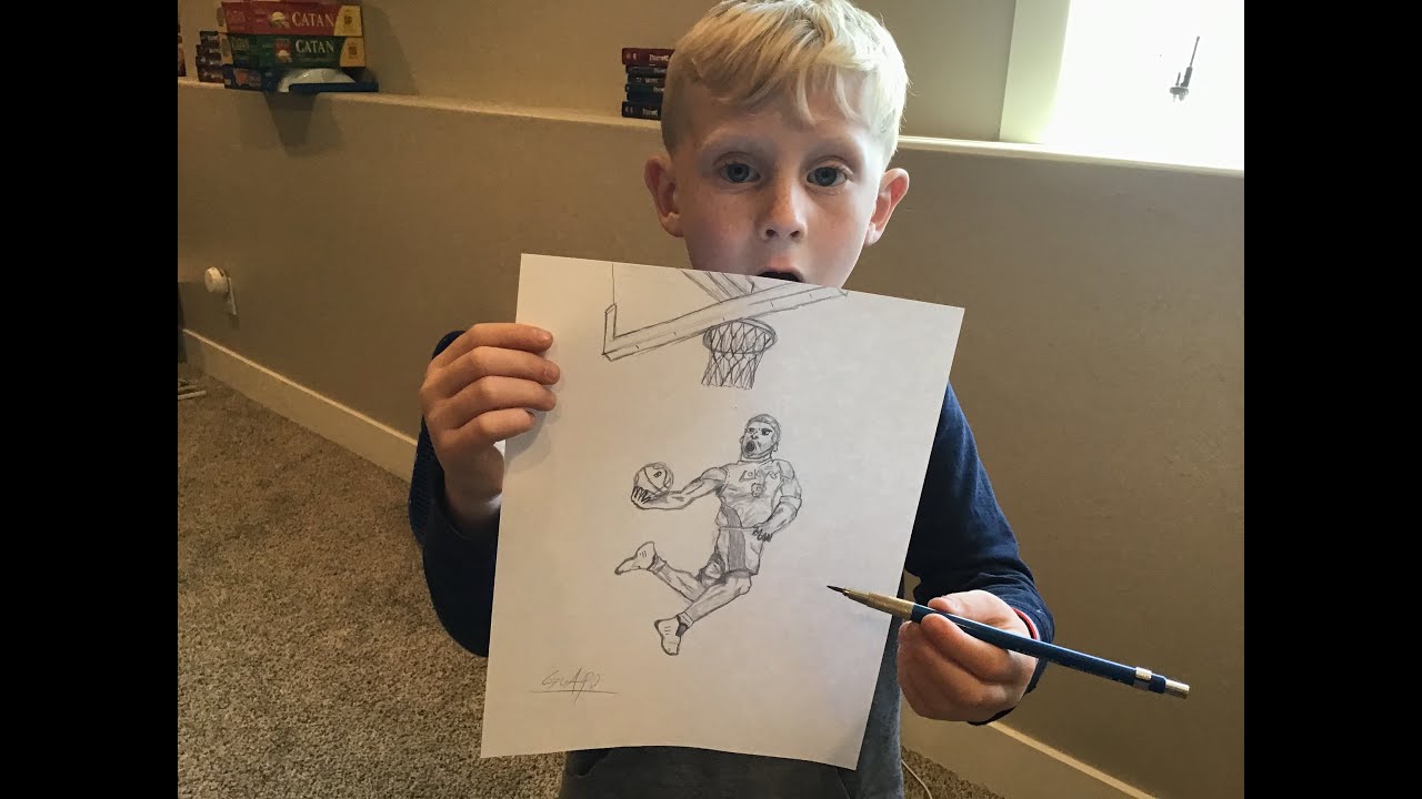 I taught my brother how to DRAW!!! - YouTube
