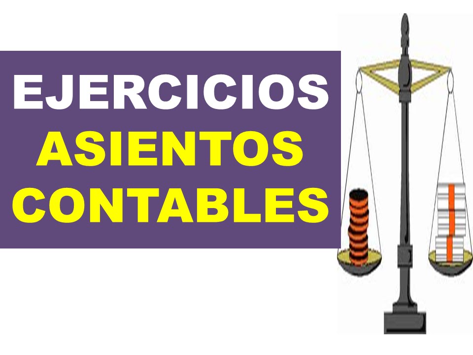 Asientos Contables Simples – Contabilidad - YouTube