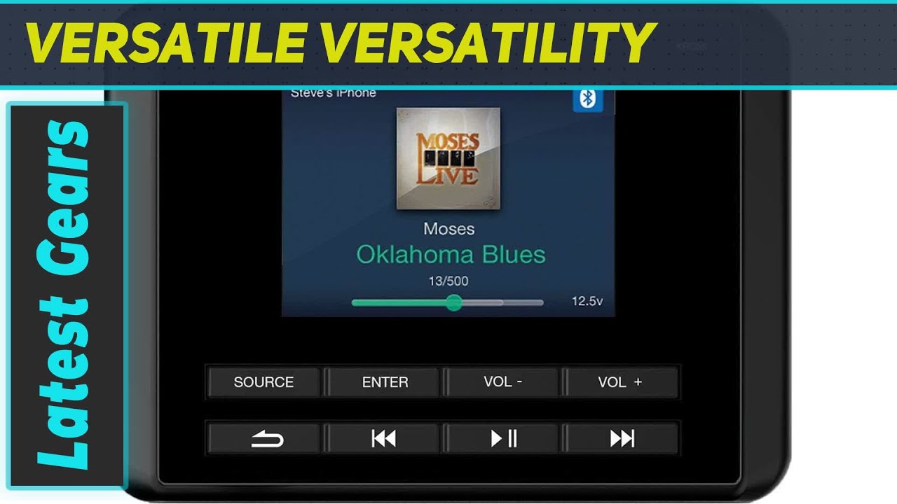 KICKER KRC55 Digital Remote Controller - Best Waterproof Controller for ...
