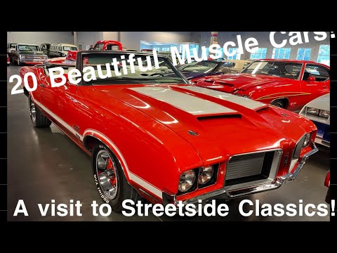 Showroom tour of Streetside Classics Muscle Cars Chevelles, Camaros ...