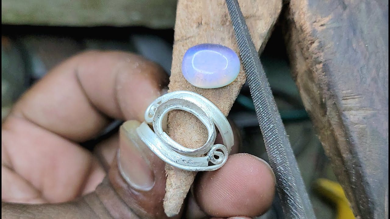How to make silver ring ! Silver ring making 2024 ! Handmade jewellery - YouTube