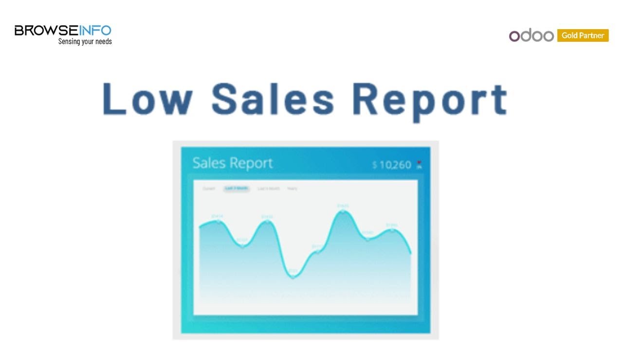 How to Use Odoo's Low Sales Report App? | Sales Low Product Report ...
