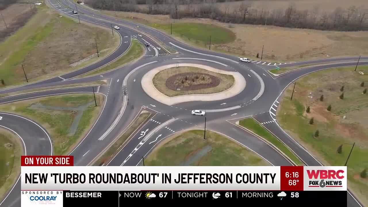 New 'turbo roundabout' in Jefferson Co. - YouTube