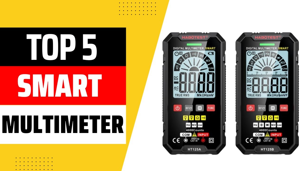 Top 5 Best Smart Multimeter 2024 | Best Digital Multimeter In 2024 ...