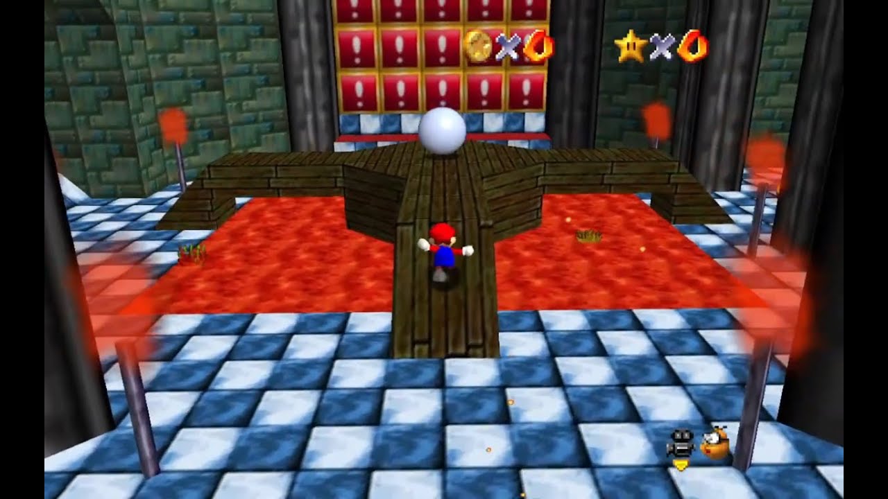 Bowser's Castle V2 by TheFunnyGuy - Mario Builder 64 - YouTube