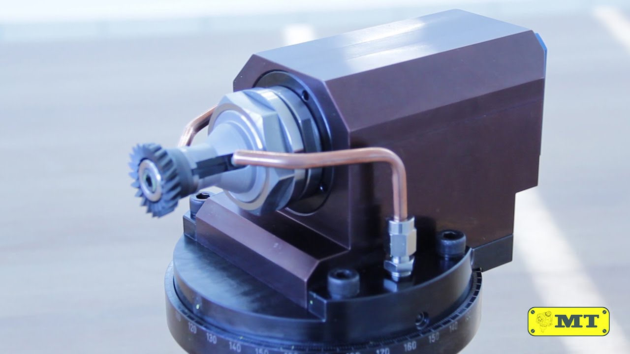 NEW: Lathe Power Skiving Unit - YouTube