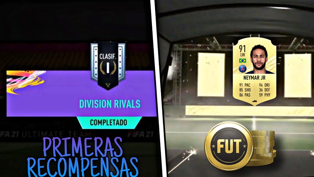 MIS PRIMERAS RECOMPENSAS DE DIVISION RIVALS (RANGO 1) DE FIFA 21 !!!😱 ...