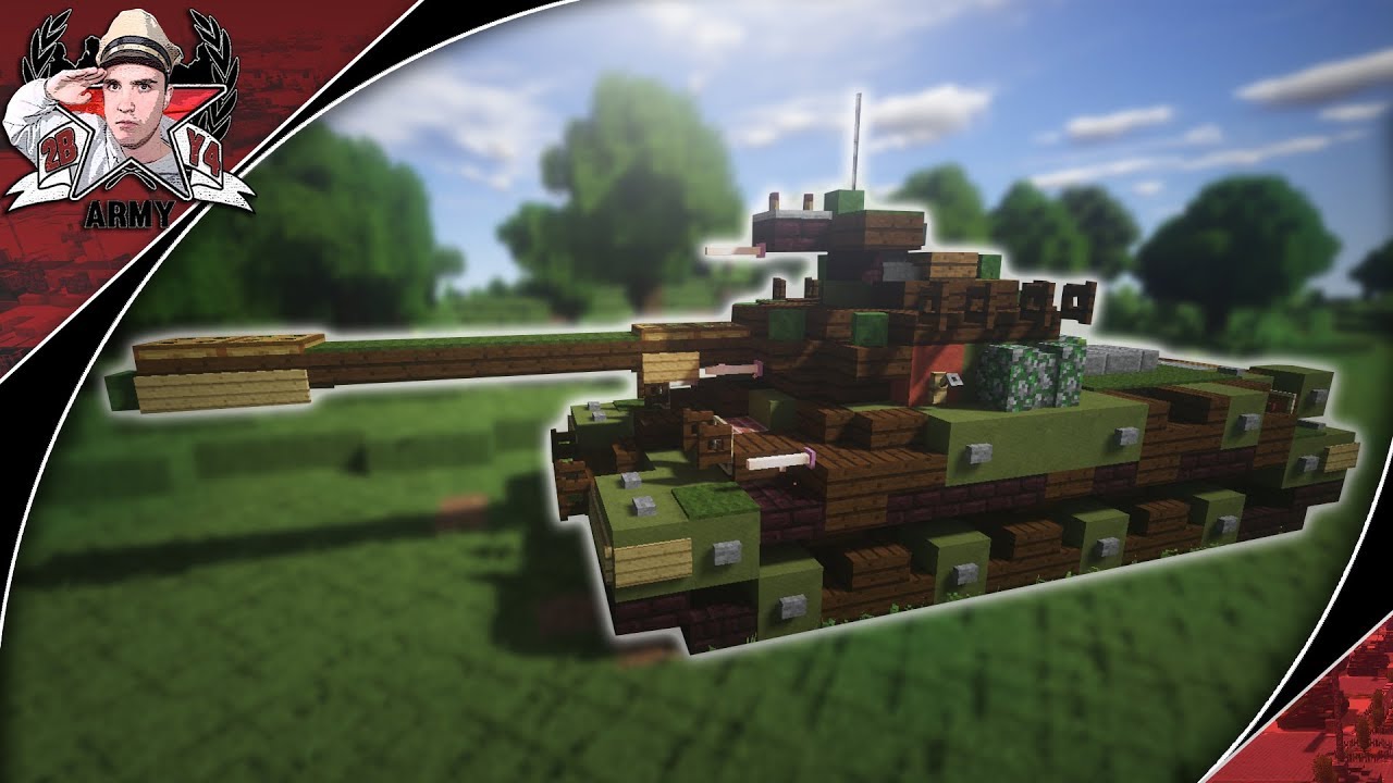 Minecraft: Cold War WZ-111 Model 1-4 | Heavy Tank Tutorial - YouTube