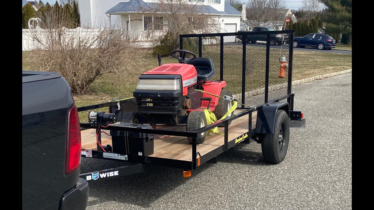 FREE Riding Mower sitting for almost 10 years... Will it run? - YouTube