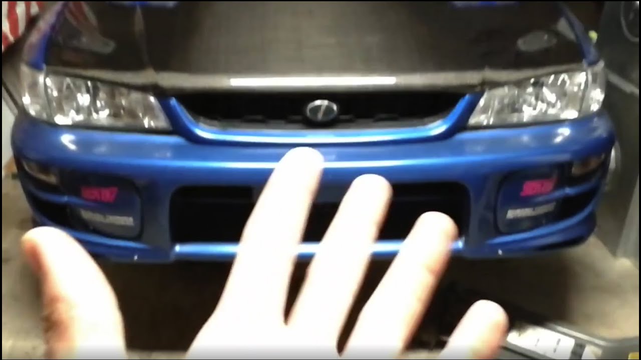 Spray Painted my Subaru Impreza! $80 Budget paint job from ...