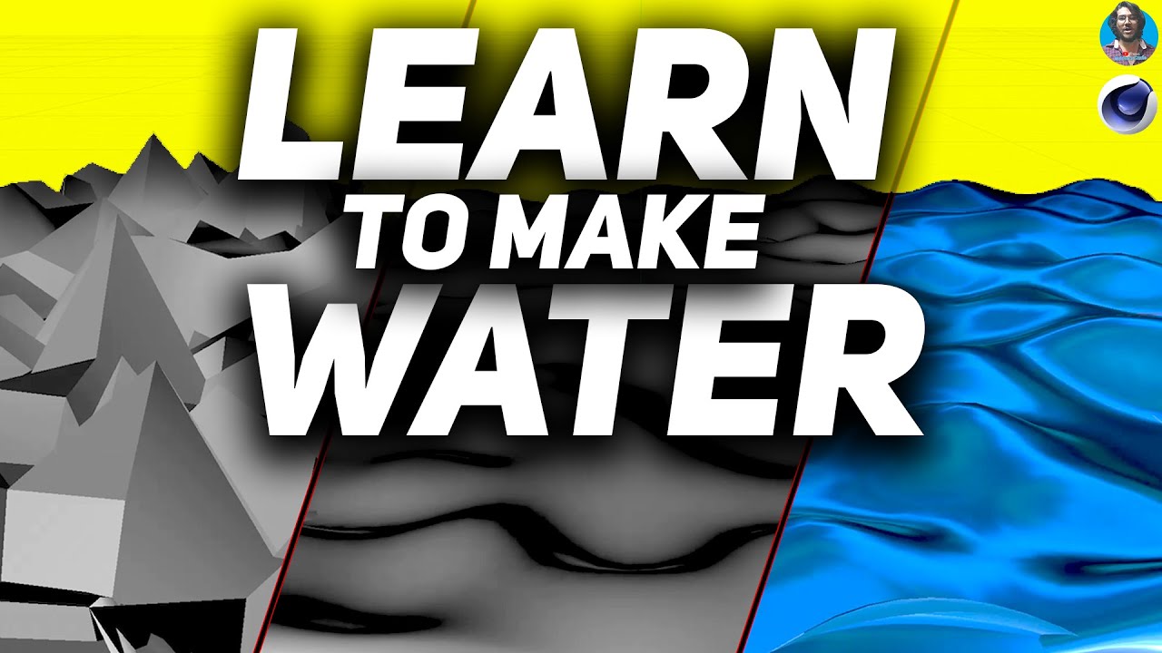 How To Make Water Animation in Cinema 4D for Beginners (No Plugins ...