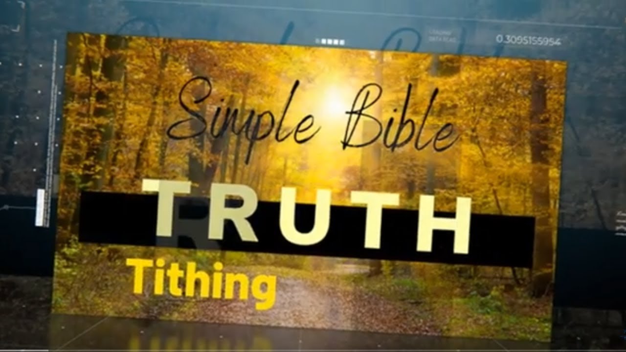 Tithing vs Biblical Giving - YouTube