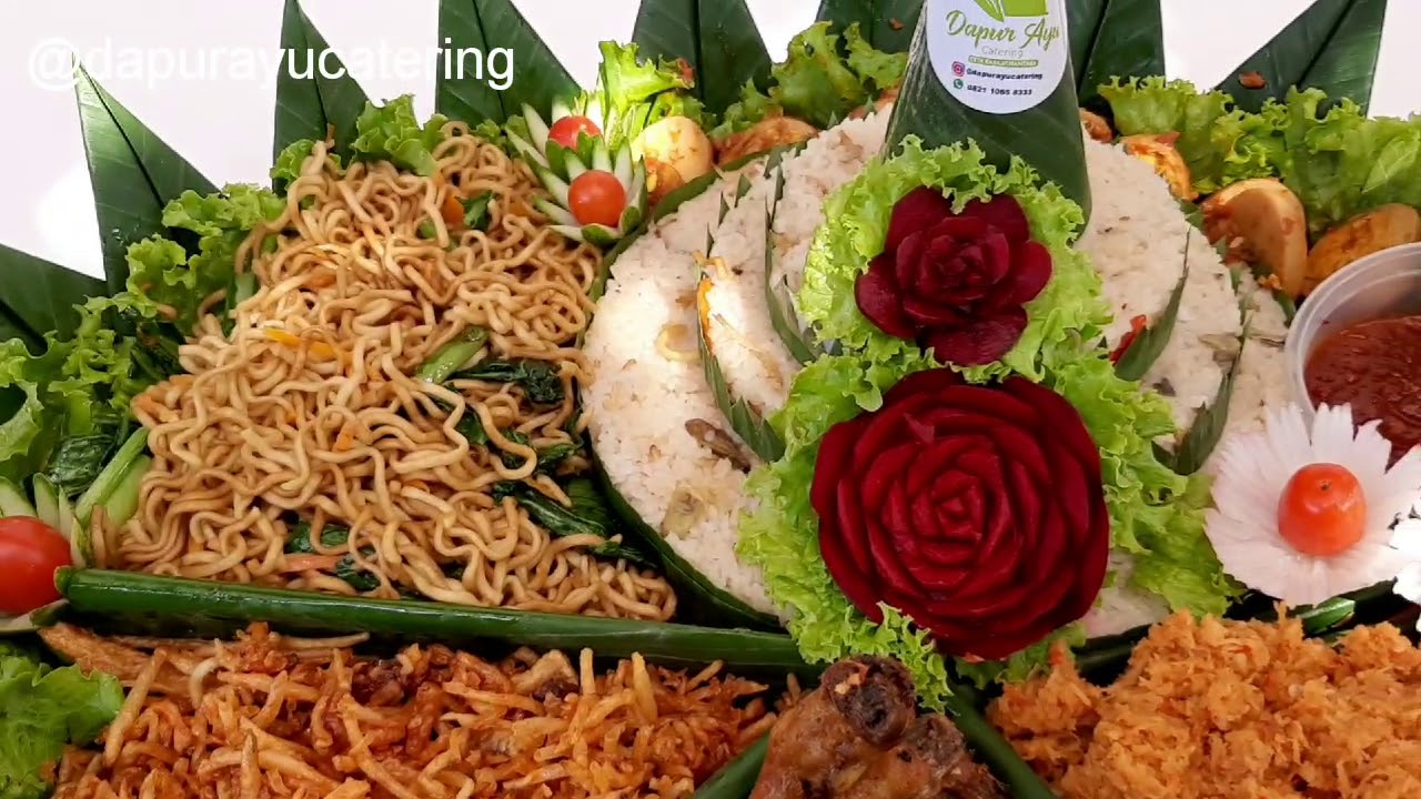 Tumpeng nasi liwet - YouTube