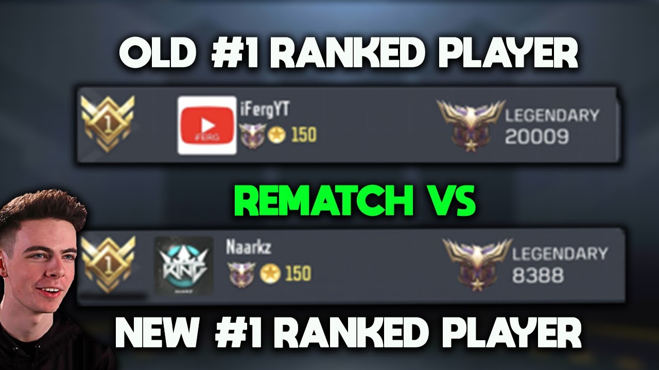 the REMATCH vs NEW #1 RANKED PLAYER in COD Mobile! (I wiped the whole ...