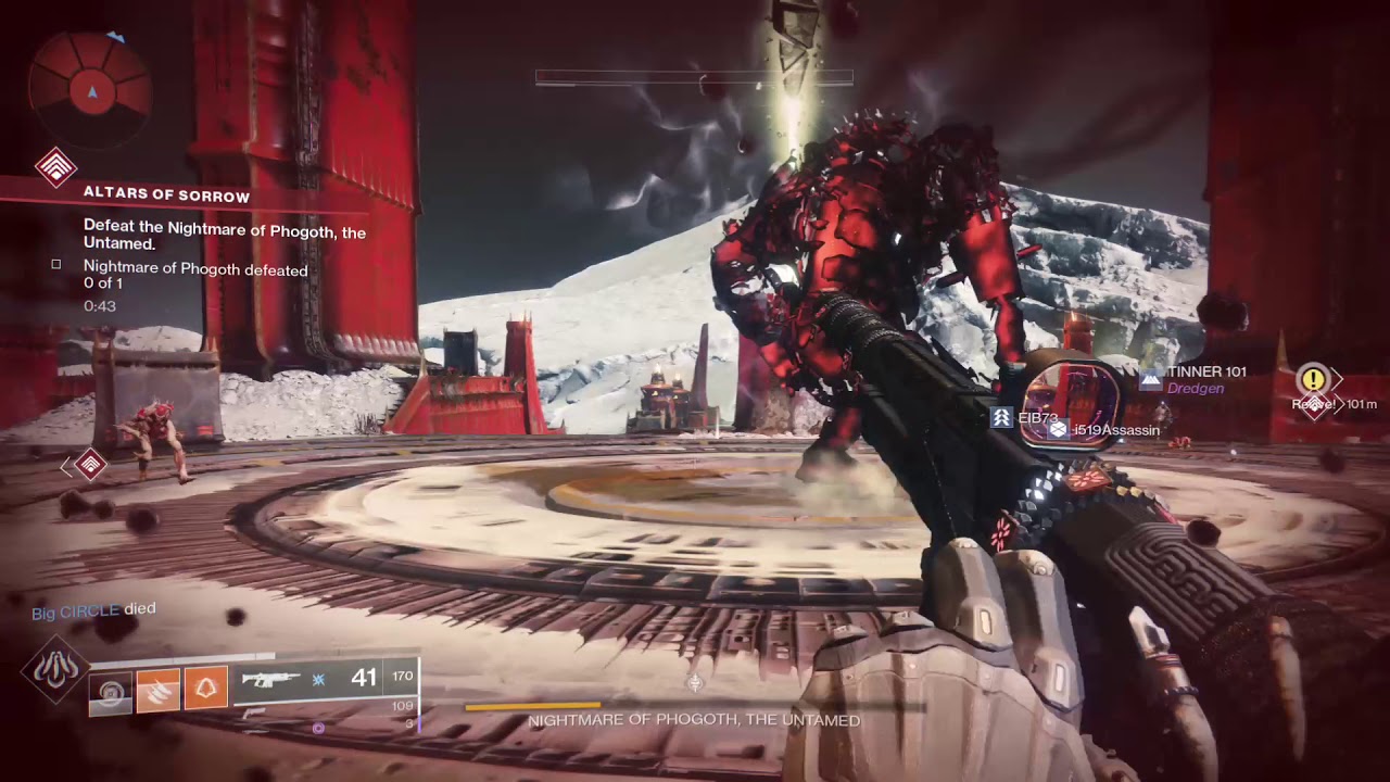 Destiny 2: Shadowkeep - Altars Of Sorrow - Nightmare Of Phogoth, The ...