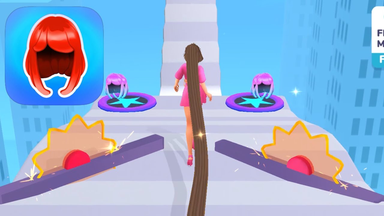 Hair Challenge - All Levels Gameplay Android, iOS - YouTube