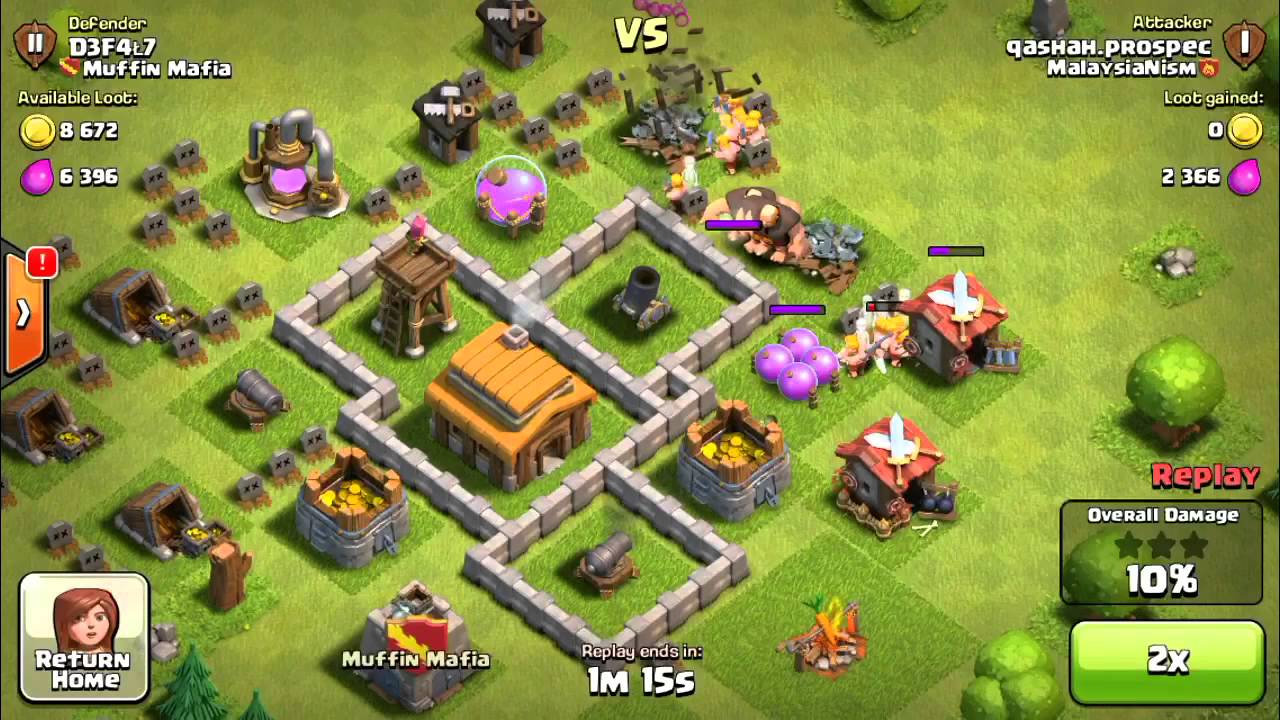 Clash of clans Best th3 base setup? Let's play commentary - YouTube