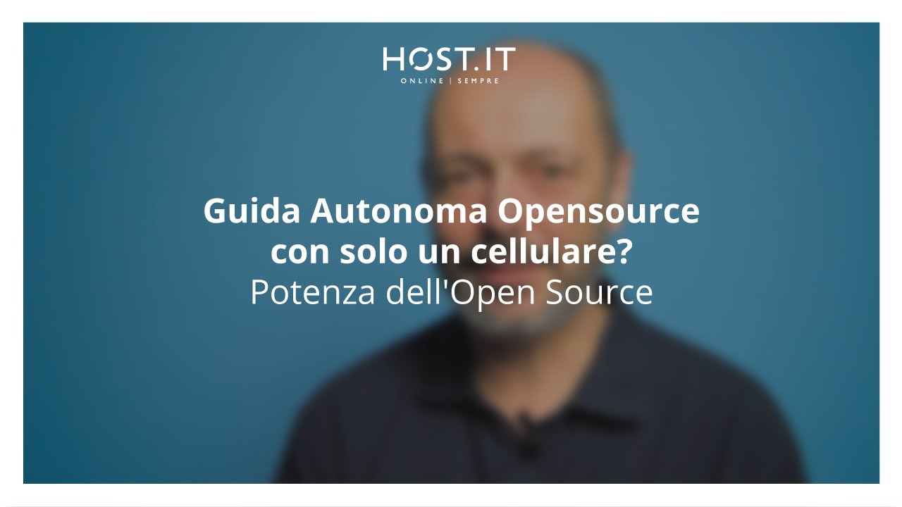 Guida Autonoma Opensource con solo un cellulare? Potenza dell'Open ...