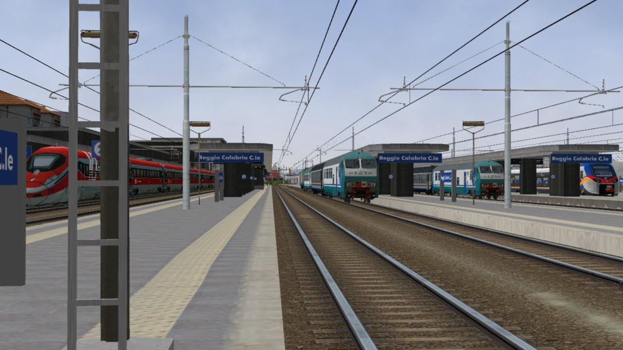 Open Rails/Train Simulator - Regionale Reggio Calabria - Lamezia Terme ...