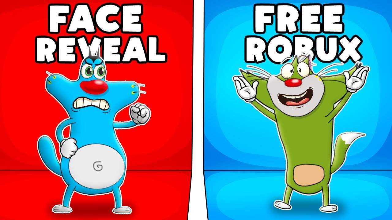 Roblox Pick A Side With Oggy And Jack Free Robux Or Face Reveal! - YouTube