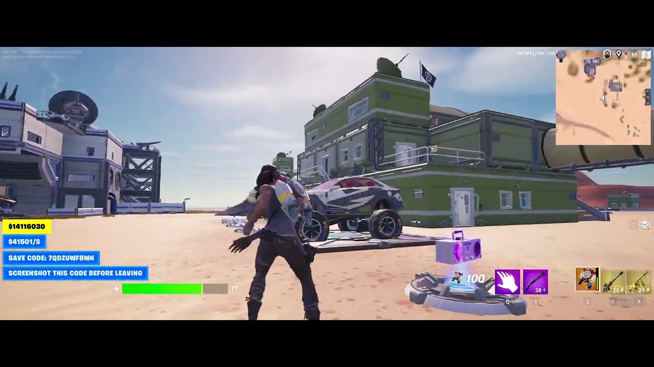 FORTNITE MILITARY TYCOON 🏴 PART 11 - ALL UPGRADES - MAP CODE: 1237-6255 ...