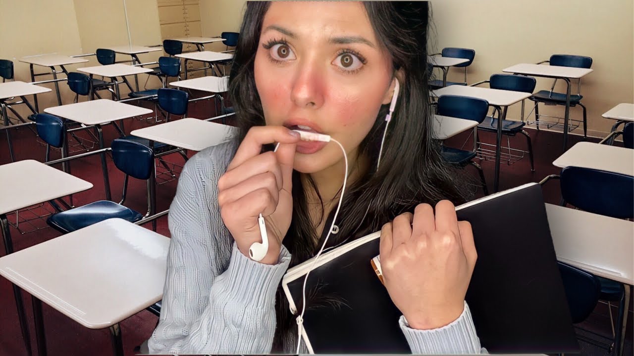 ASMR Sweet School Girl Role-Play - YouTube