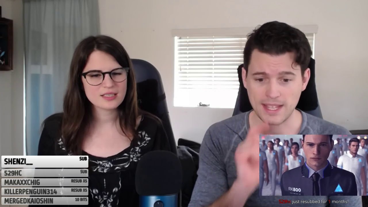 GREEN CONNOR #5 // Detroit: Become Human w/Bryan Dechart & Amelia Rose Blaire - YouTube