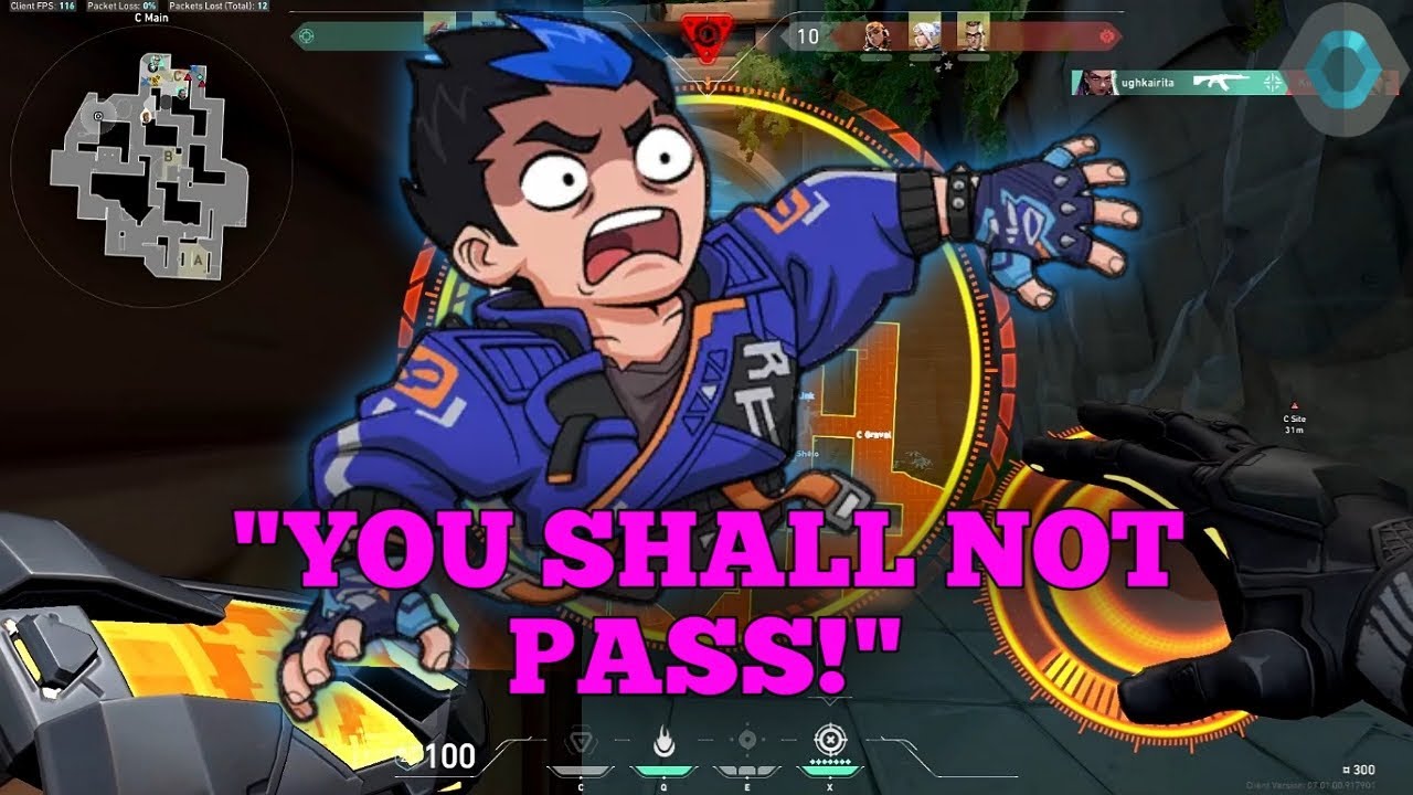 "You Shall Not Pass!" How Brimstone Counters Yoru's Ult Without Using ...