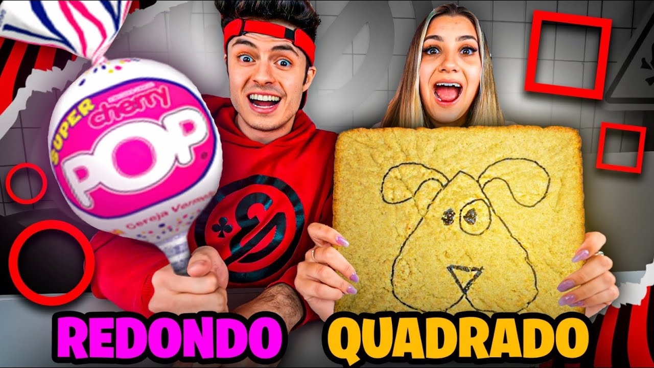 QUEM FIZER A MELHOR COMIDA GIGANTES DA SUA FORMA GEOMÉTRICA, VENCE ...