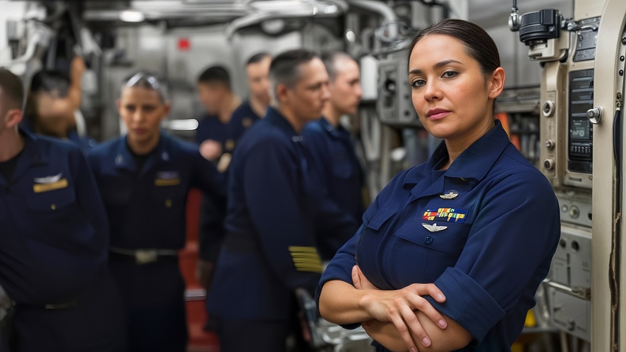 How Female SUBMARINERS LIVE With 150 Other Men - YouTube