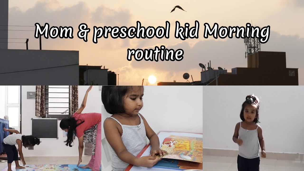 Pregnant mom & Toddler morning routine/ Weekday busy morning routine ...