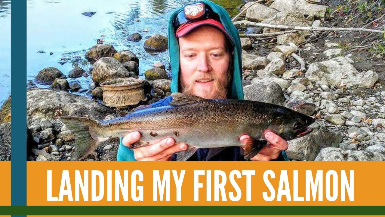 Coho Salmon Fishing Michigan // Salmon Fishing Michigan Rivers - YouTube