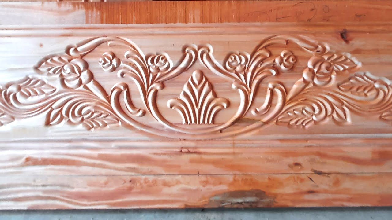 Modern & Simple Bed Design With CNC Router Machine || Wooden Bed Design ...