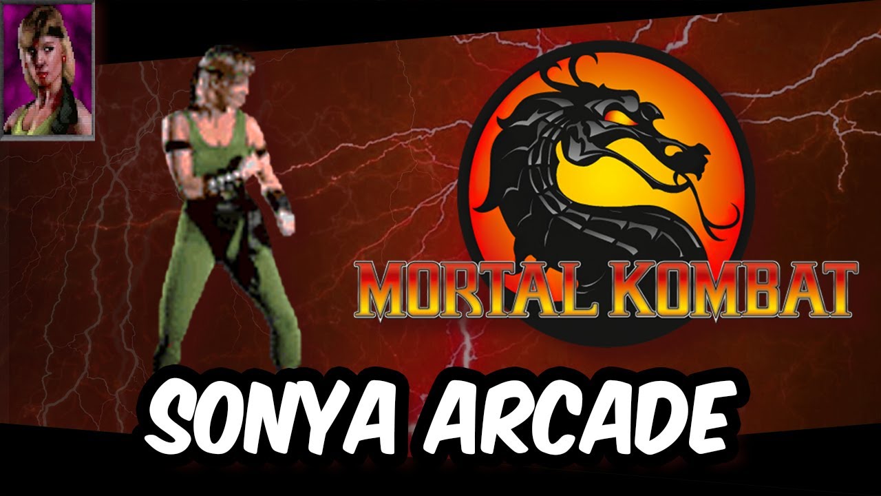 Mortal Kombat (1992) SONYA Arcade | MK Gameplay - YouTube