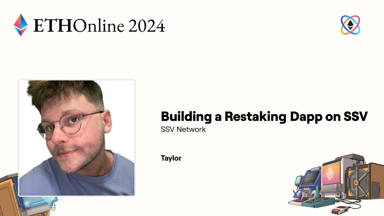 SSV Network 🛠 Building a Restaking Dapp on SSV - YouTube
