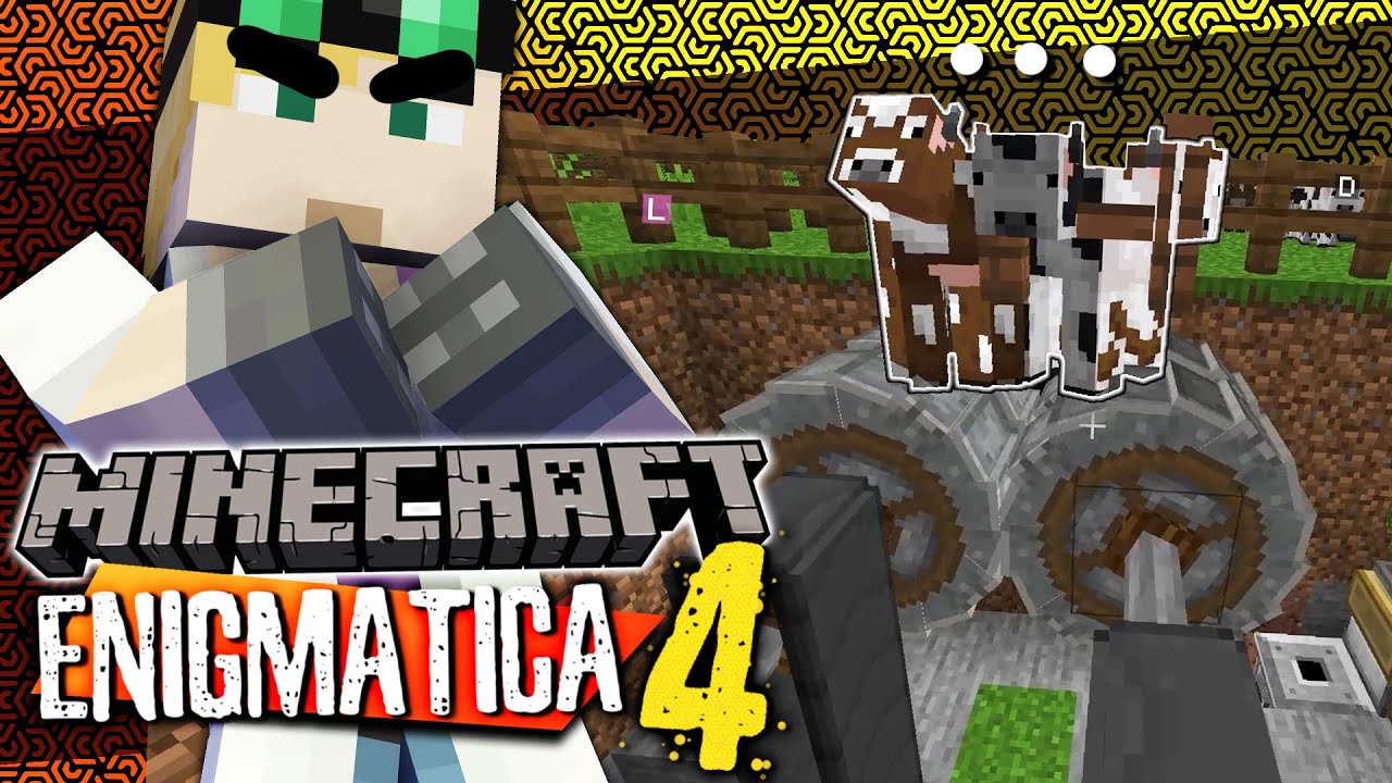 Minecraft Enigmatica 4 - COW GRINDER #42 (Minecraft Modded) - YouTube