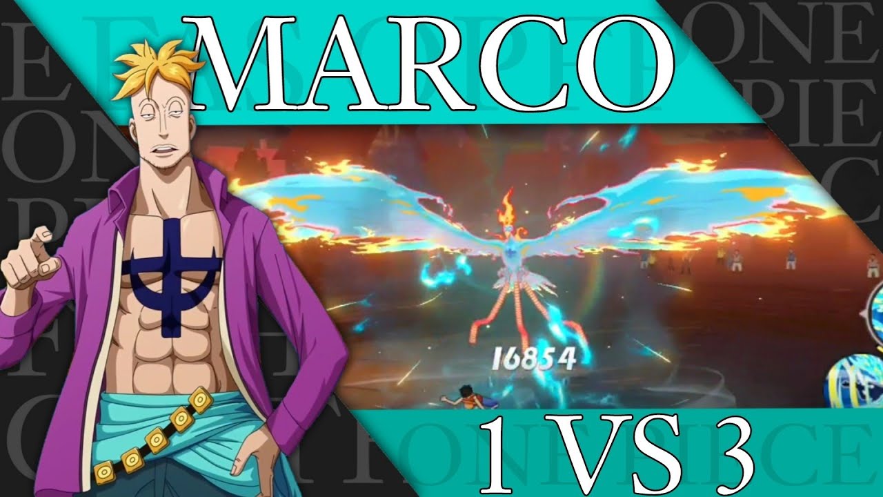 One Piece Fighting Path - Marco 1vs3 Gameplay (4games) - YouTube