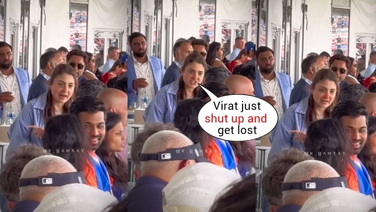 Anushka Sharma's shocking Behavior & angry reaction with Virat Kohli ...