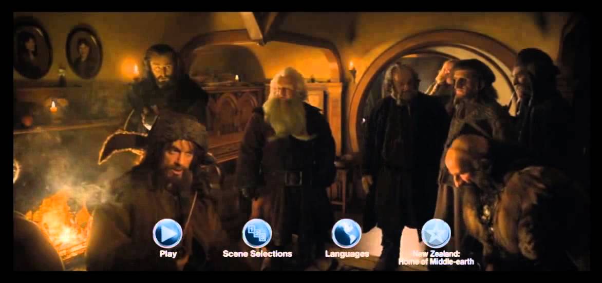 The Hobbit - An unexpected journey _ DVD's Root Menu - YouTube