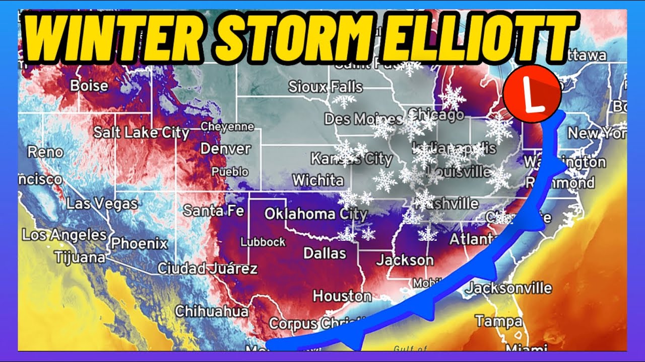 Winter Storm Elliott’s Next Move: What you need to Know! - WWS - YouTube