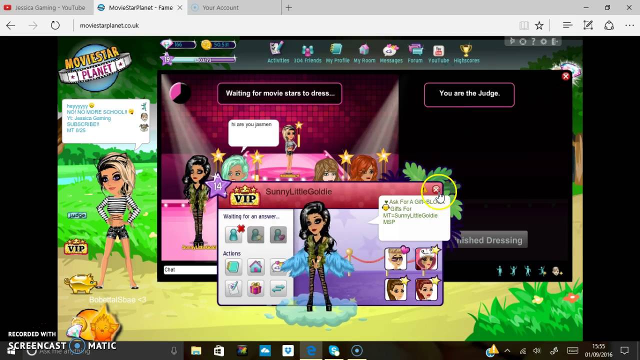 MSP|Pixi The Pink Alien!|Jessica Gaming - YouTube