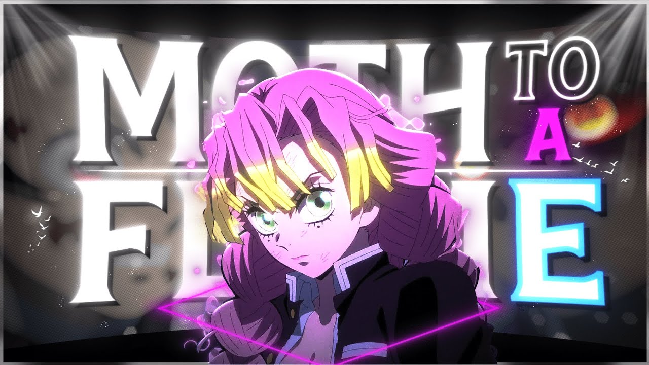 Demon Slayer "Mitsuri" 🌸 - Moth To A Flame [Edit/AMV]! - YouTube