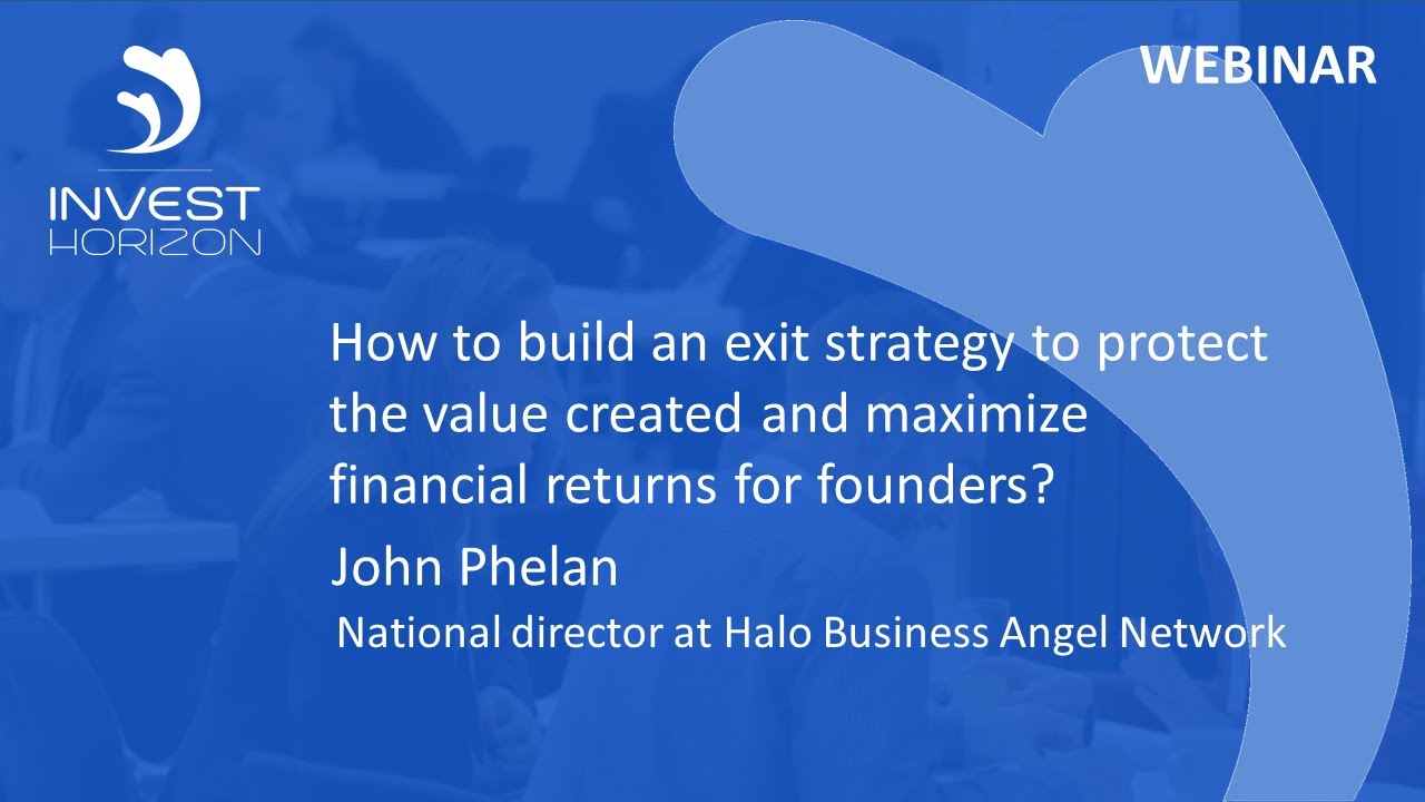 Webinar: How to build an exit strategy and maximize financial returns ...