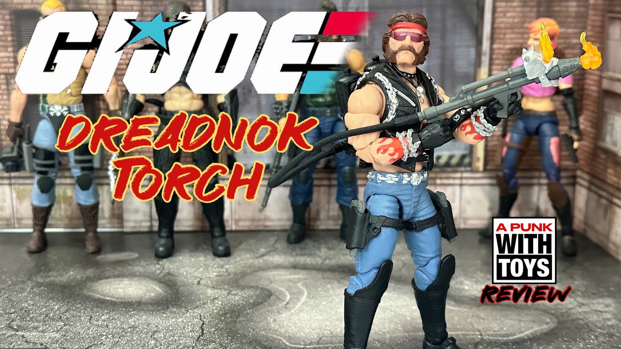 GI Joe Classified Dreadnok Torch Review - YouTube